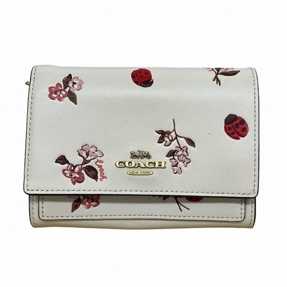 OTHERS | Accessories | Coach Coach Medium Flap Wallet 64 Ladybug Bifold ...